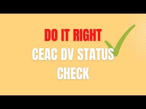 DV Case Status Check: How to Track Your Diversity Visa Application Progress
